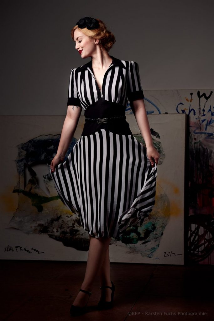 40er-Jahre Kleid Emily - Julia Seyfarth Modedesign